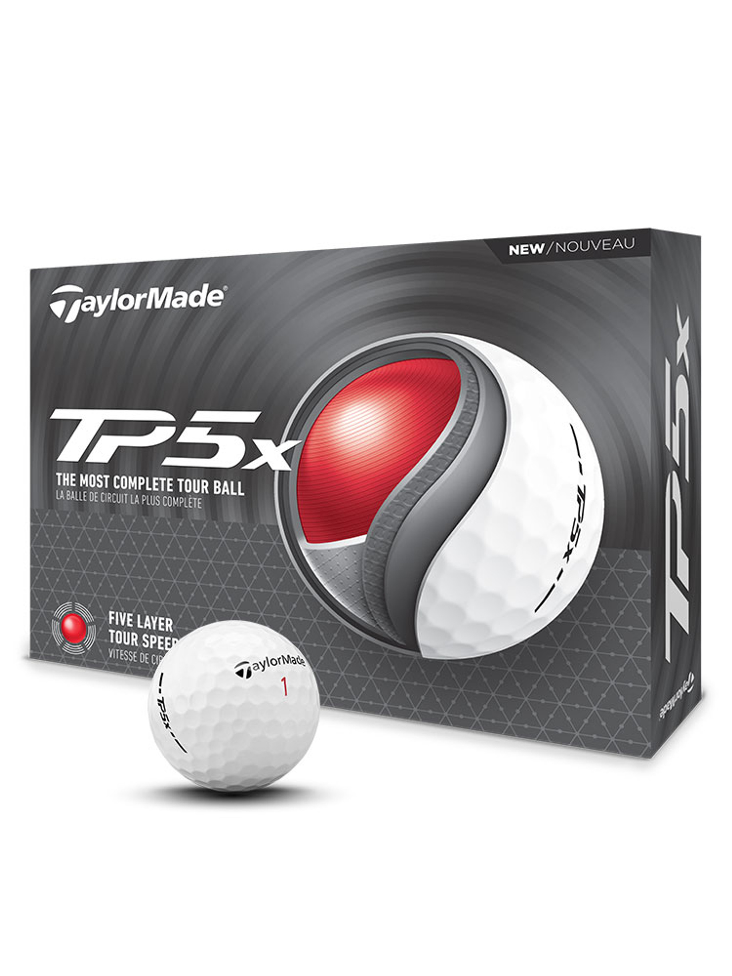 TaylorMade TP5x Golf Balls | GolfBox